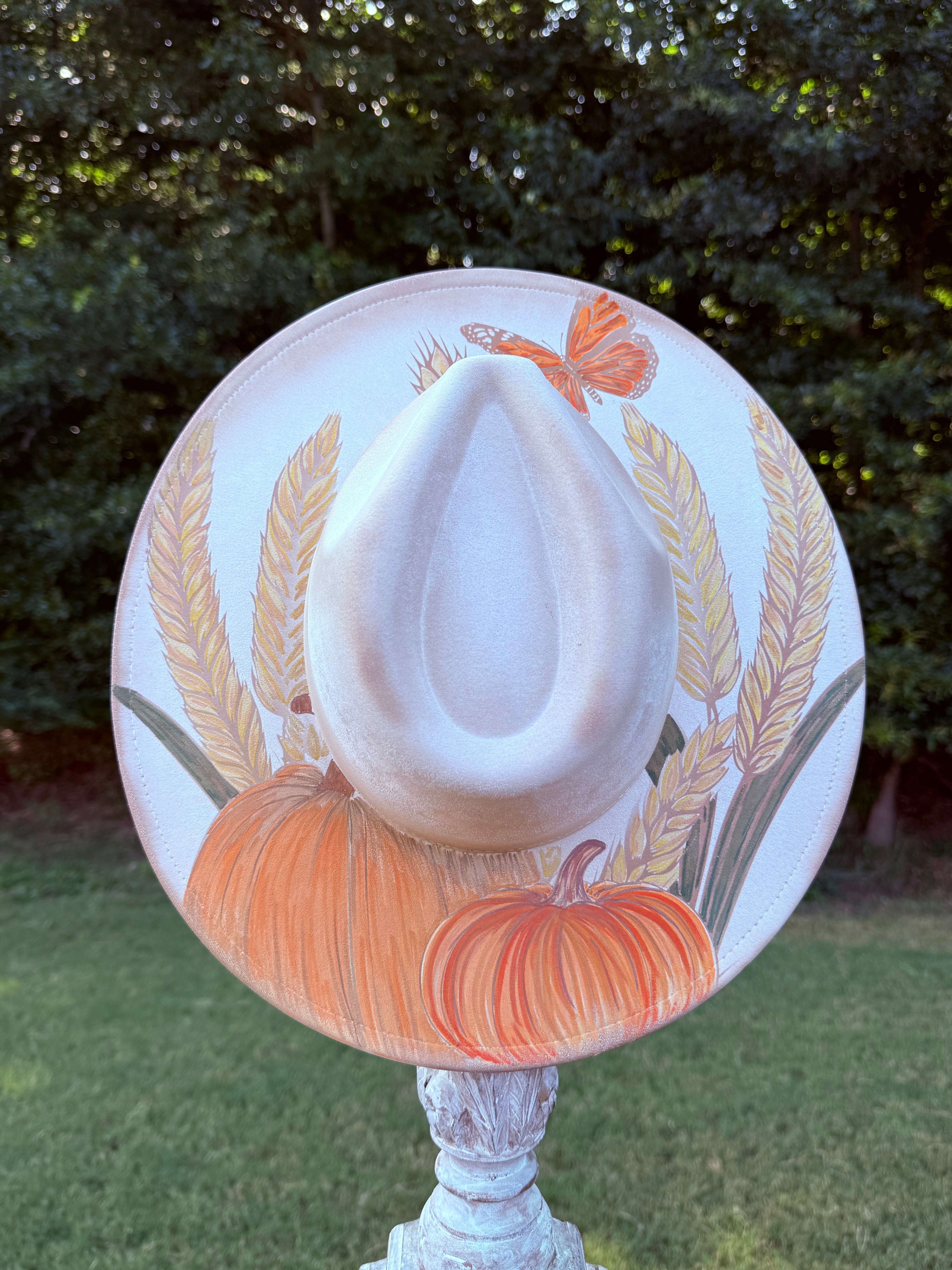 Pumpkins, wheat & Butterflies – DAM Fancy Creations