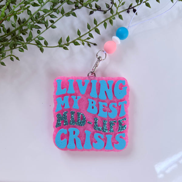 Living my best mid- life crisis Car Freshie – DAM Fancy Creations